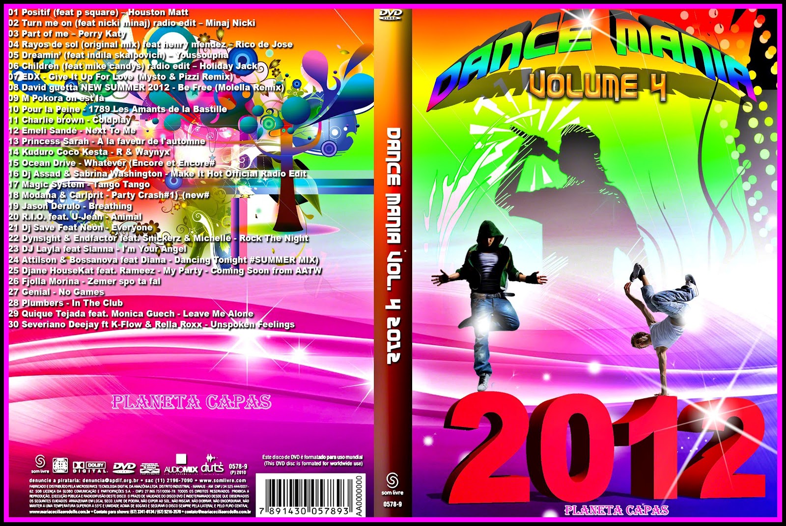 Planeta Capas: DANCE MANIA VOL 4