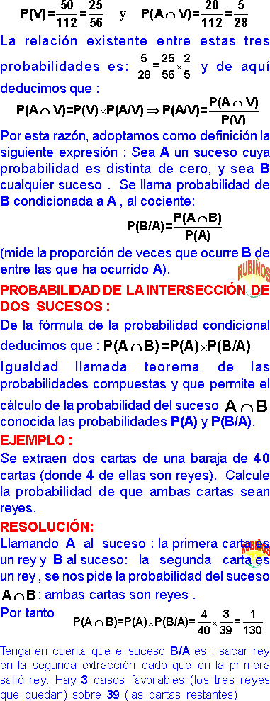 CÁLCULO DE PROBABILIDADES FÓRMULAS Y EJEMPLOS RESUELTOS PDF