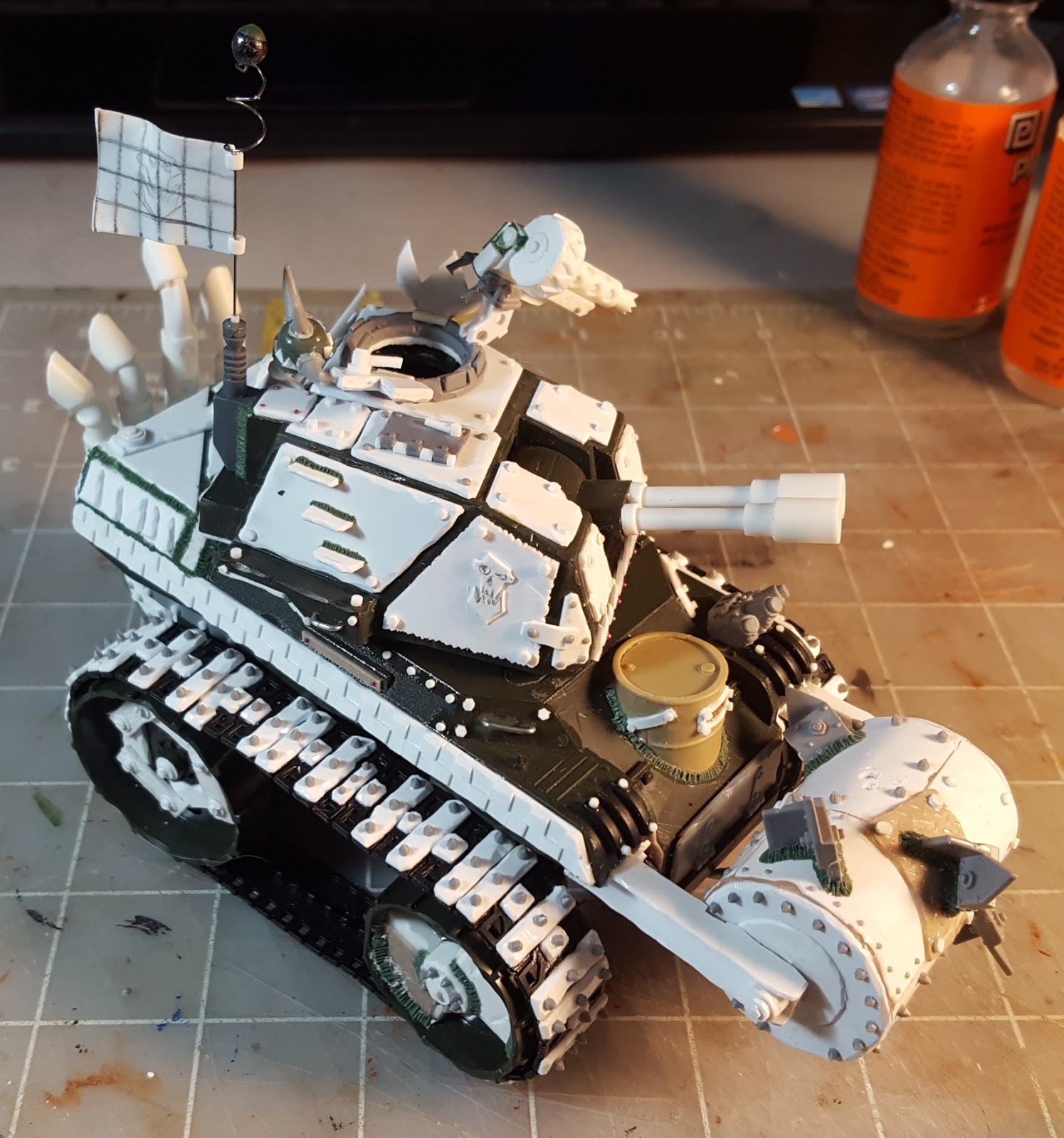 White Tanks Hobbies: WIP - Ork Looted Tank 2