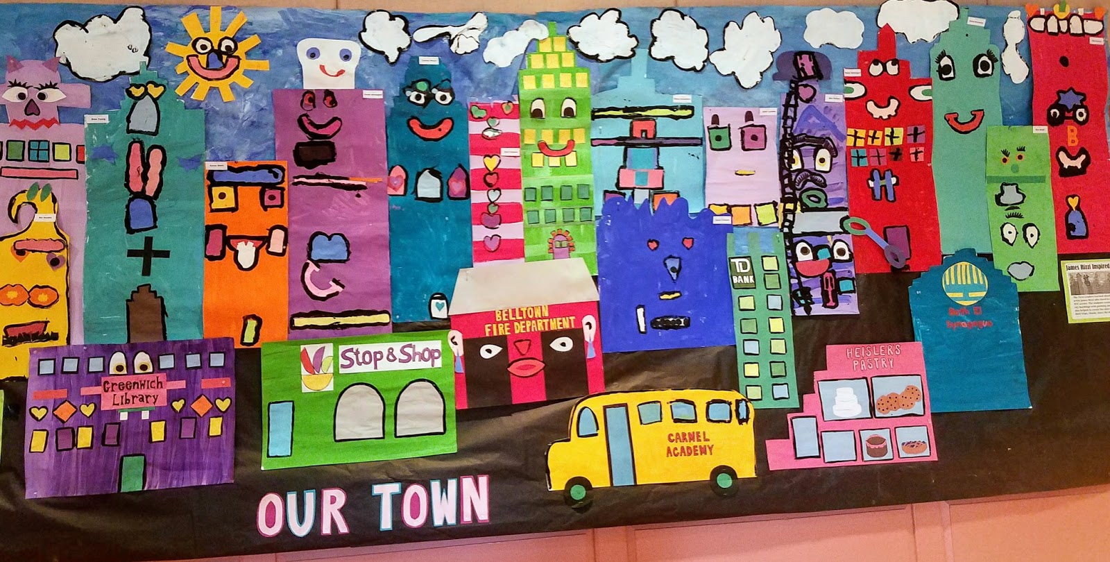 smARTcookie: James Rizzi Inspired City Mural