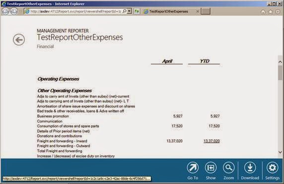 MS Dynamics Ax 2012: How to Create Financial Report by using Management ...