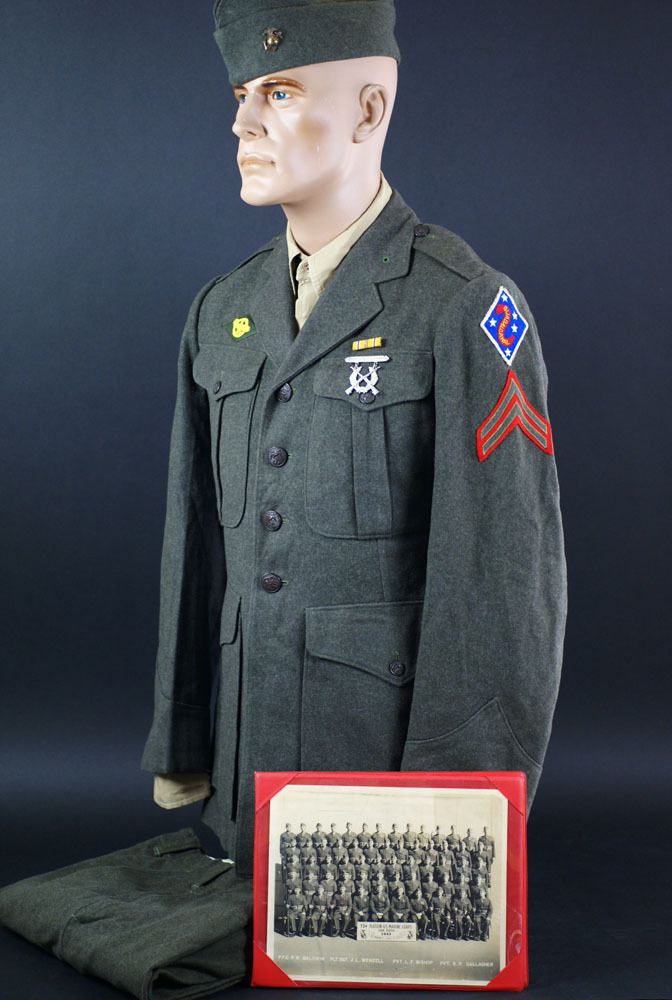 Marines In Forest Green: WWII USMC Corporal 2nd Division