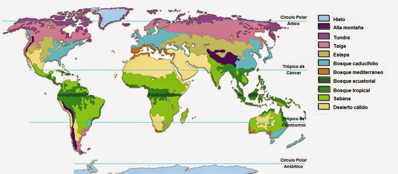 ZIZUR - CIENCIAS DE LA NATURALEZA 2º ESO: BIOMAS