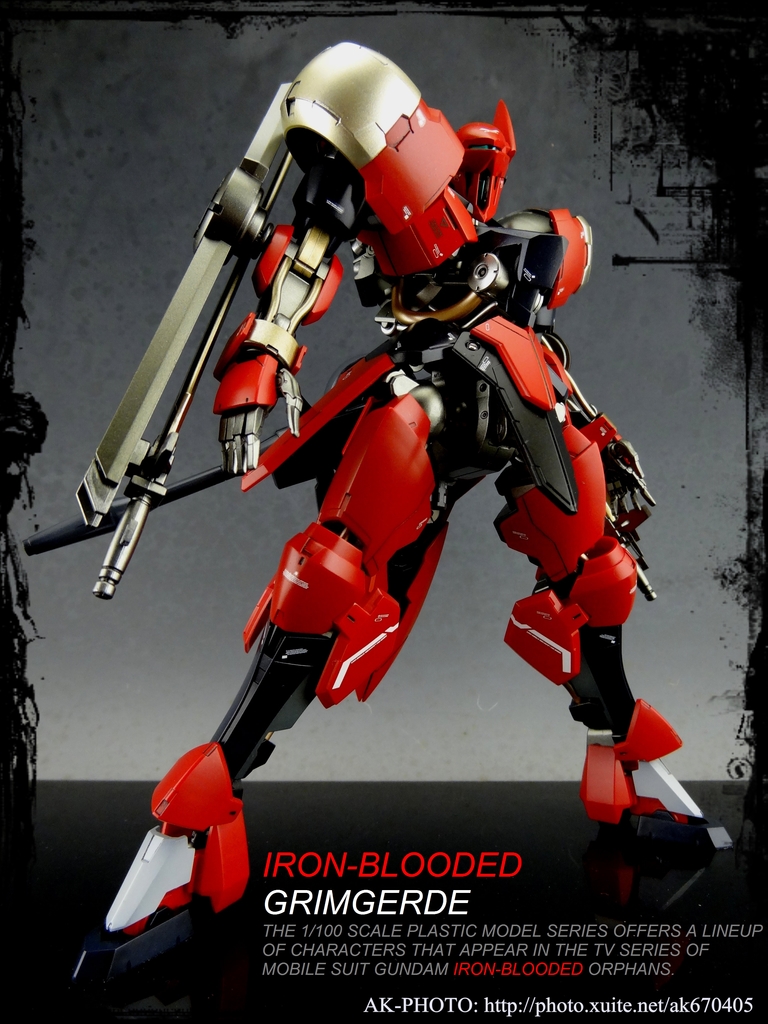 GUNDAM GUY: 1/100 Grimgerde - Customized Build