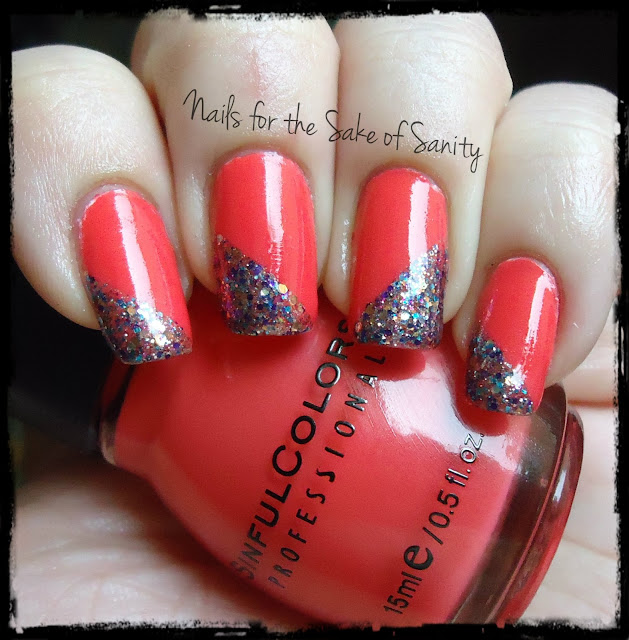 Nails for the Sake of Sanity: Nail Challenge Collaborative: Neons #2