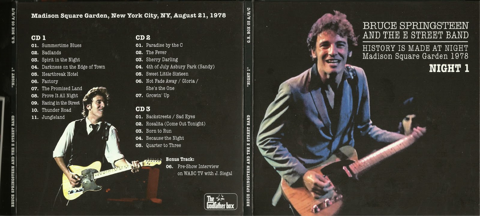 T.U.B.E.: Bruce Springsteen - 1978-08-21 - New York City, NY (AUD/FLAC)