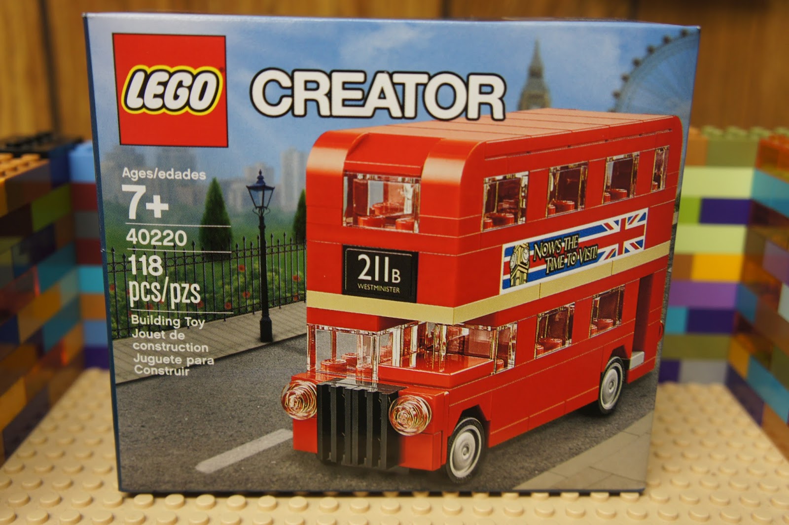 LEGO 40220 Creator Red LONDON MINI BUS Vehicle Boxed Set ~ stores.ebay ...