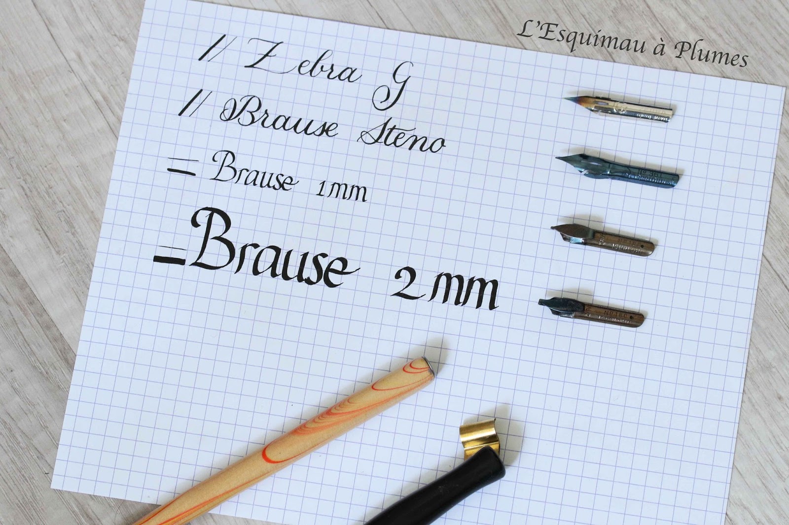 Quel matériel pour débuter la calligraphie? | L'Esquimau à Plumes