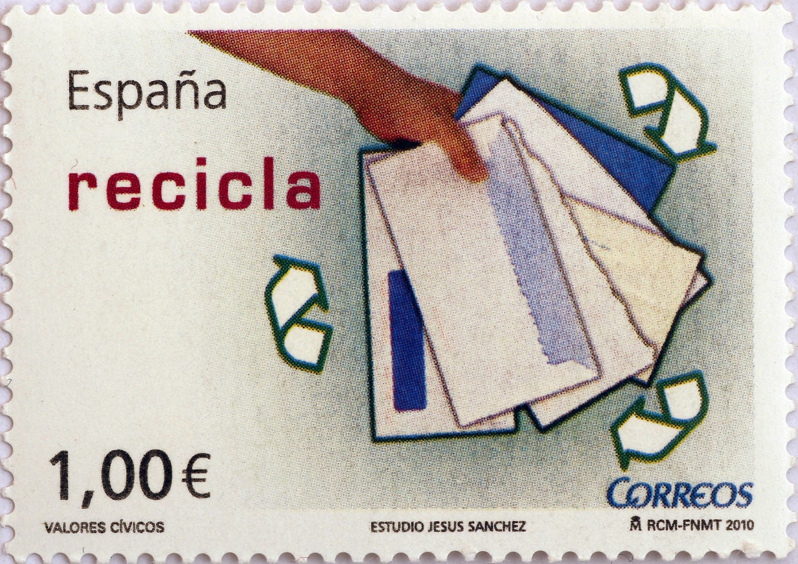 Sellos de Filatelia de España: SELLO | RECICLA