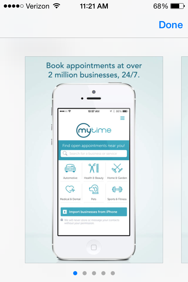 Book All Appointments with the MyTime App - Outnumbered 3 to 1