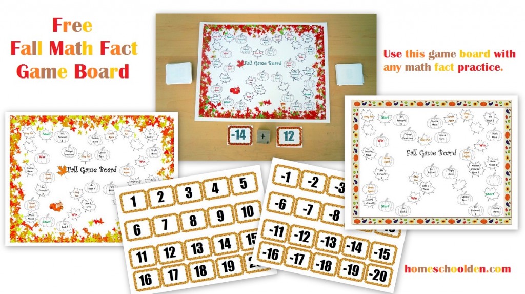 The Homeschool Den: Turkey Math Game