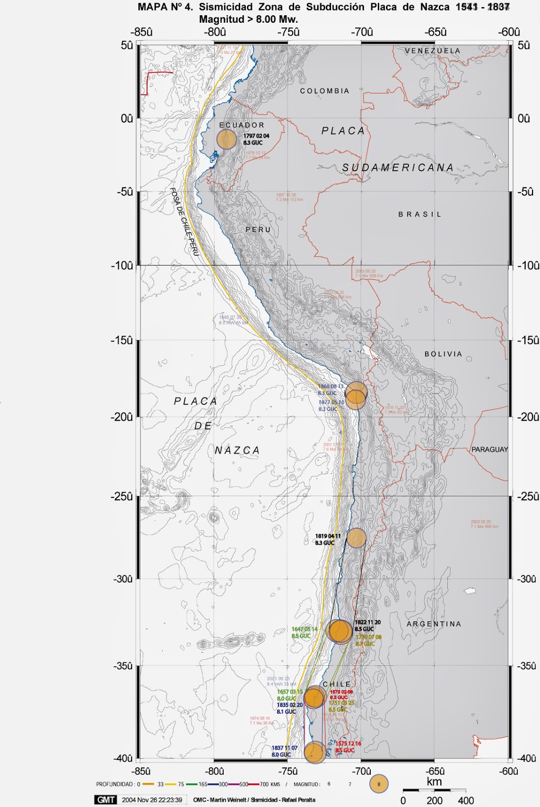 ENJAMBRE DE AYSEN 2007: marzo 2014