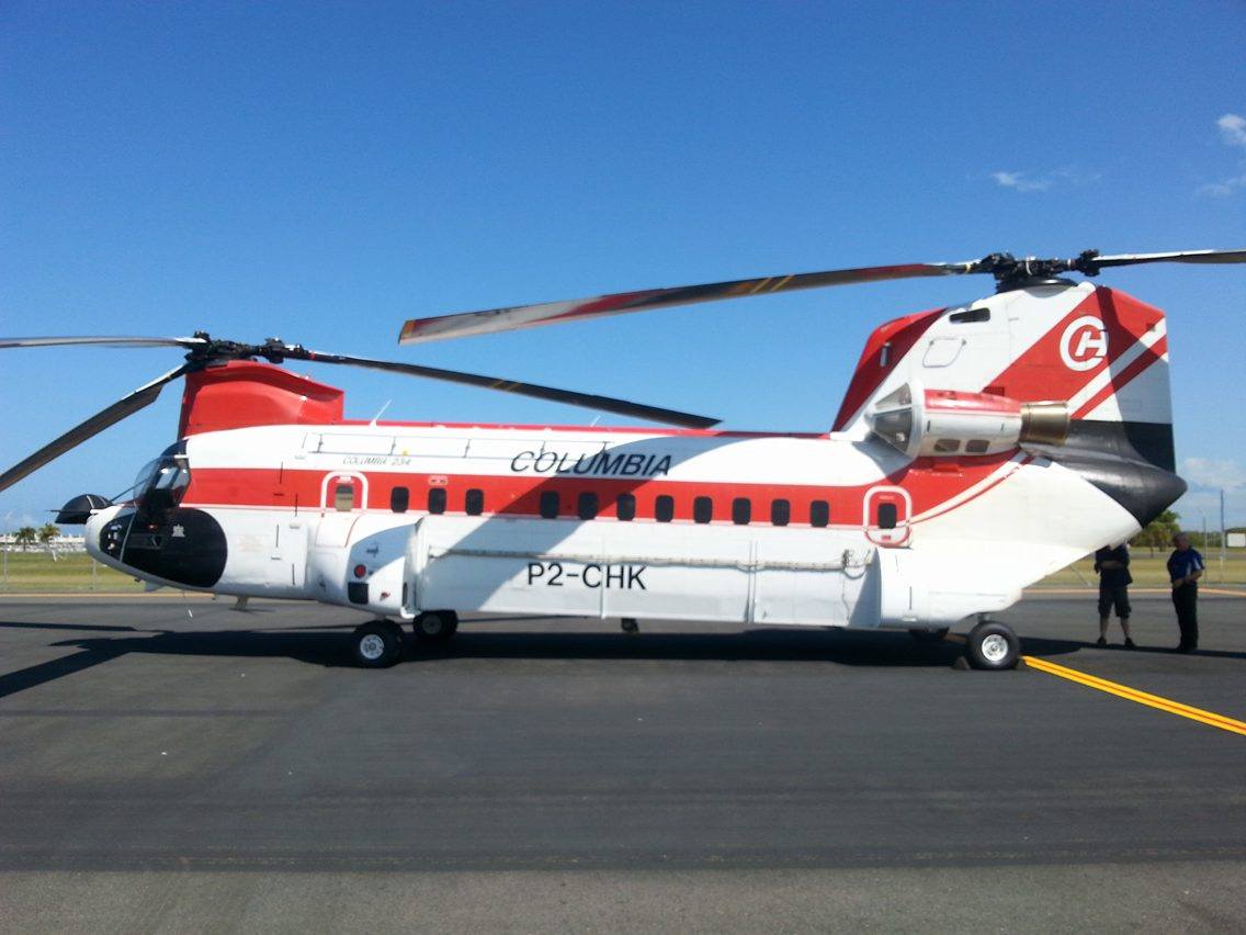Central Queensland Plane Spotting: PNG Registered Columbia Helicopters ...