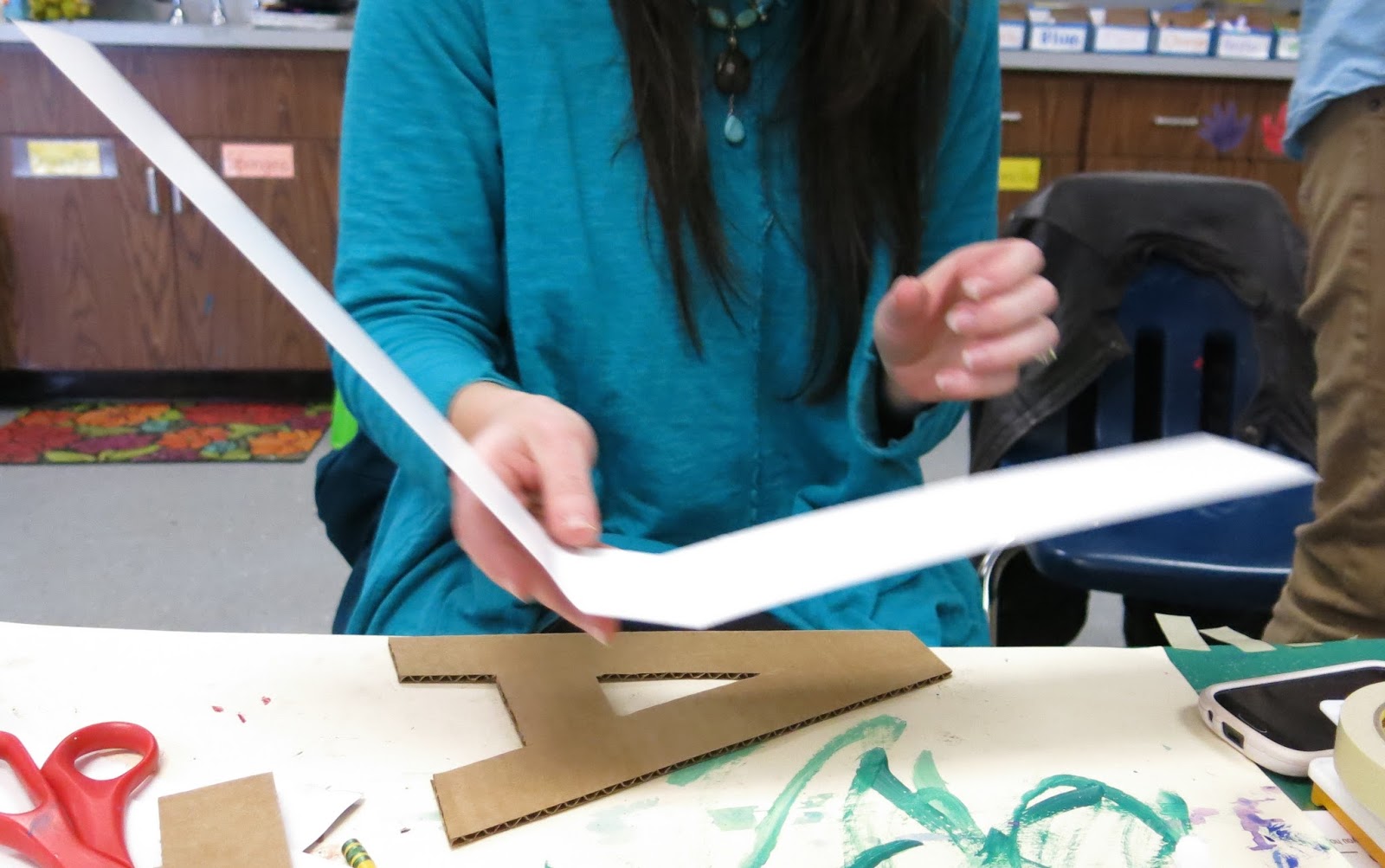 Cassie Stephens: In the Art Room: 3-D Letters!