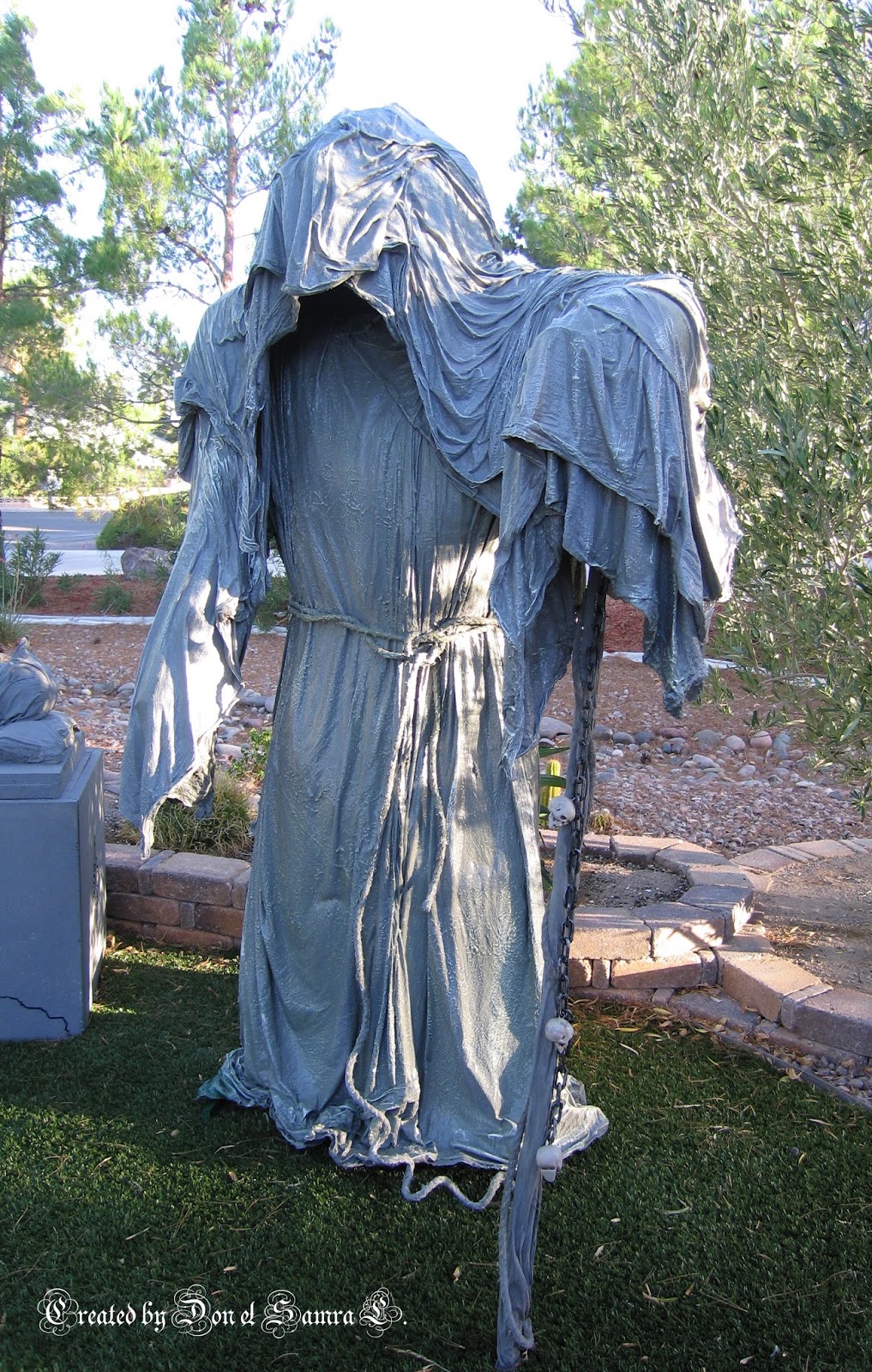 Paper Talk With Samra: Monster Mud Halloween Statues: Beloved Tombstone ...