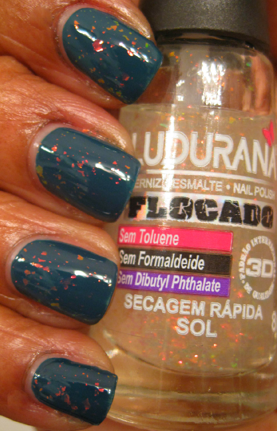 Karine’s Vernis Club: Flakies and Glitter manicure- Tutorial