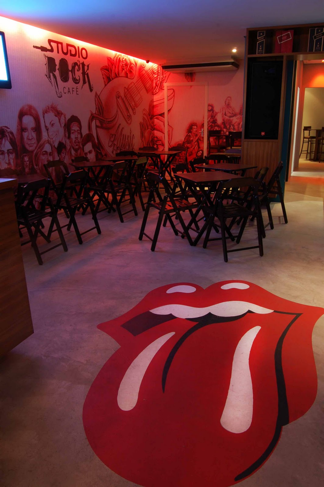 Bares de Santos/SP: STUDIO ROCK CAFÉ