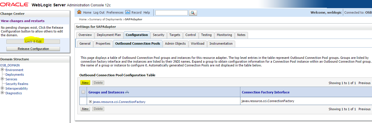 Service Oriented Architecture Fusion Middleware 12c Inbound Sap Integration Using Sap Adapter