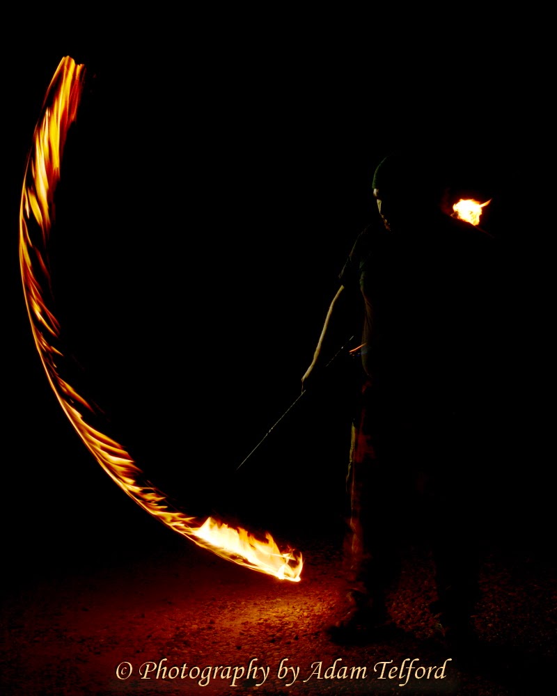 Natural Images by Adam: Fire Spinning