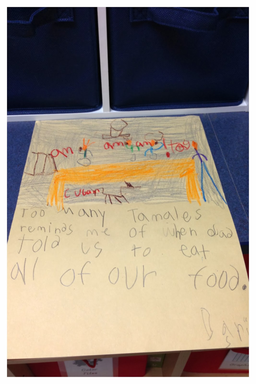 Bishop's Blackboard: An Elementary Education Blog: Too Many Tamales