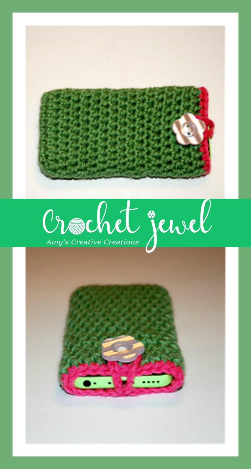 Amy's Crochet Creative Creations: Crochet your own cell phone case ...