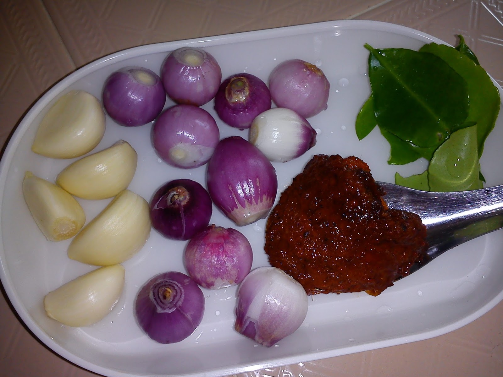 Cooking Pleasure: BAKED TOM YUM CHICKEN