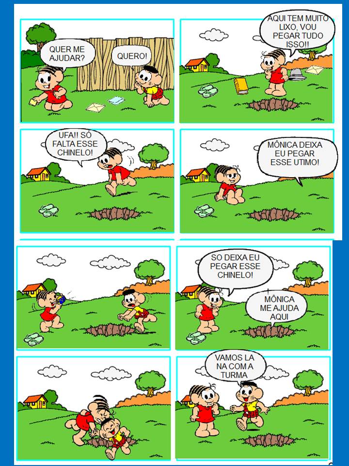 EMEB Benedito José de Mor@is: PRODUÇÃO DE HQs