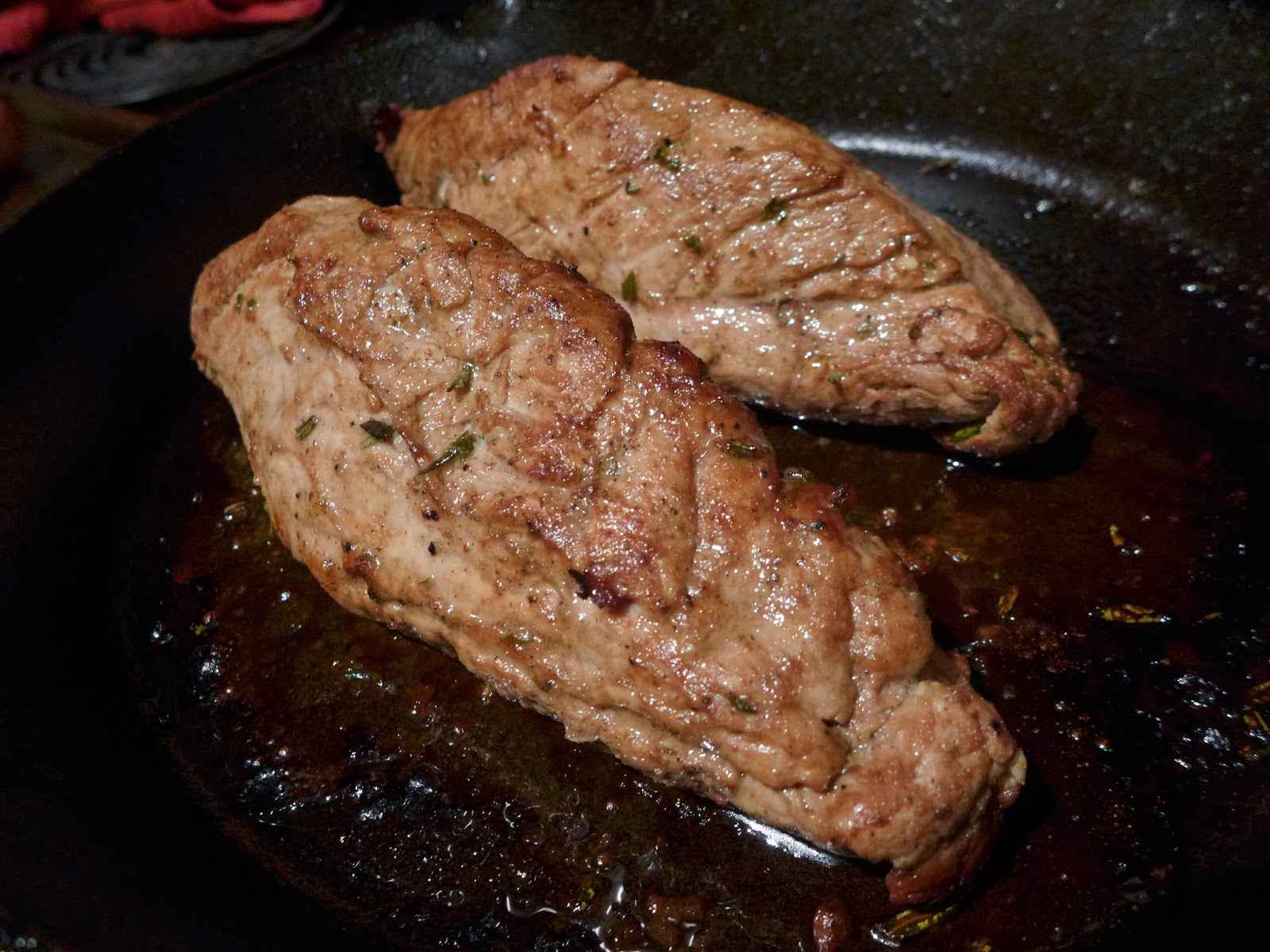 Dimples & Delights: Rosemary Balsamic Pork Tenderloin