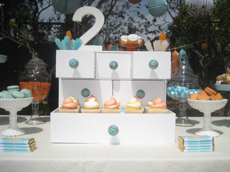 Little Big Company | The Blog: Aqua and Orange themed 2nd Birthday by ...