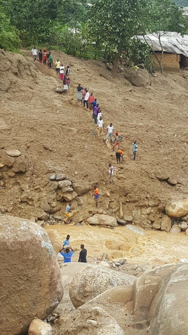 The Forgotten Green Heroes (TFGH): Relief landslide victims of Lebialem