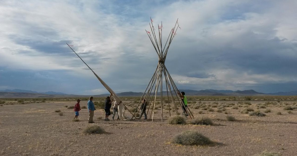 CENSORED NEWS: Western Shoshone Bad Bear: Raising teepee symbol of hope ...