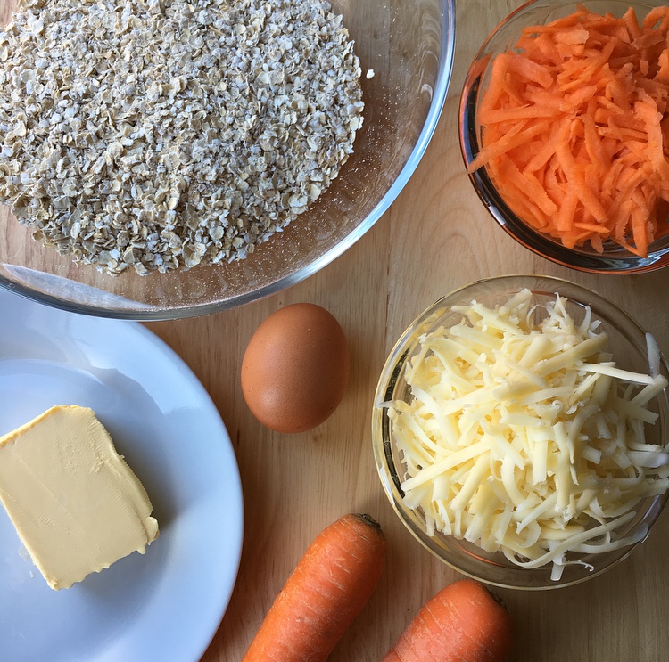 Savoury Vegetable Flapjack - All About Kids