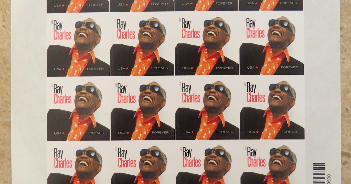Ray Charles - USPS Forever Stamps | It has grown on me!
