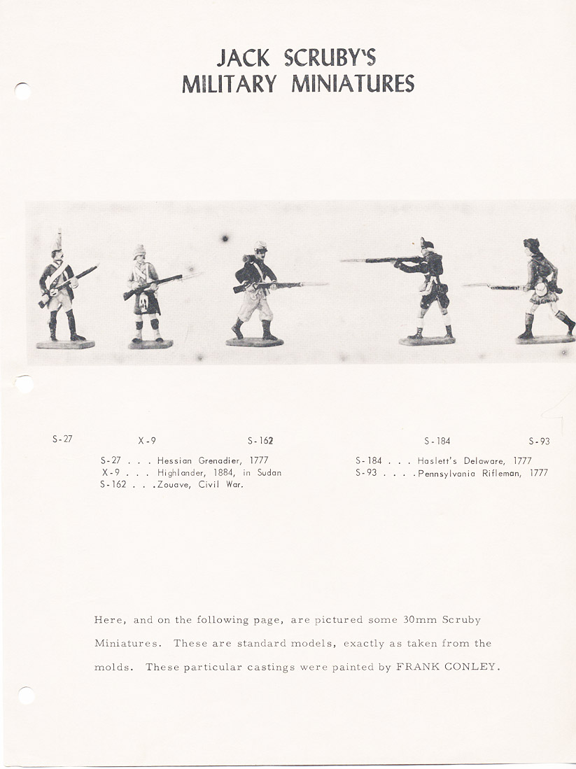 Flashcove's cay: Jack Scruby catalog 1962