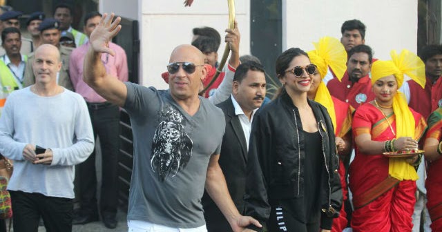 Bollywood Interesting Articles: Vin Diesel landed in Mumbai to promote xXx Bollywood Interesting Articles: Vin Diesel landed in Mumbai to promote xXx