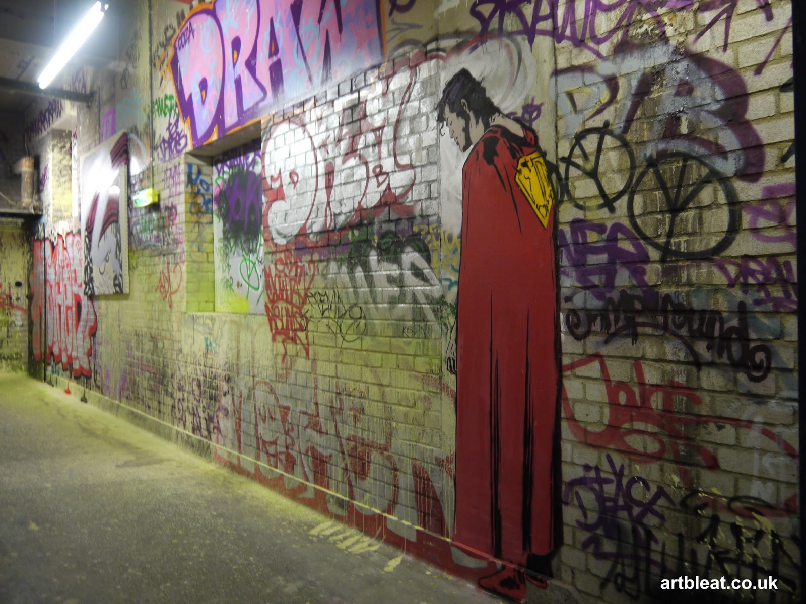 artbleat: LONDON: D*FACE: THE NEW WORLD DISORDER