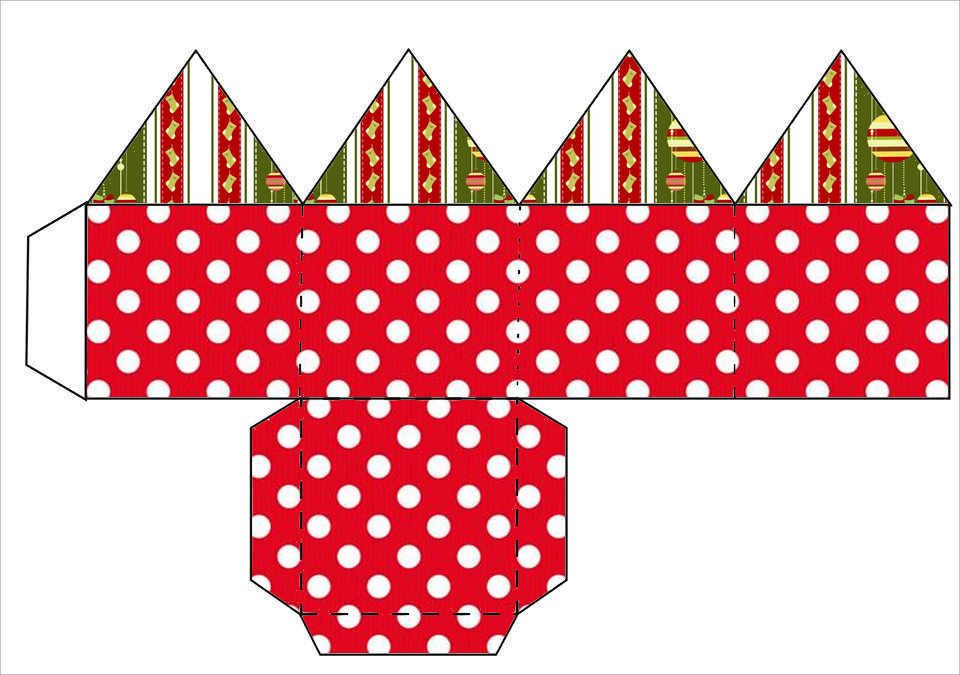 Free Printable Christmas Vintage Boxes - Oh My Fiesta! in english