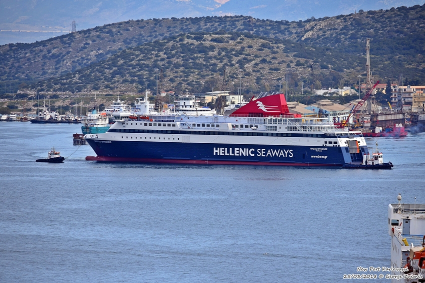 New Port Karlovassi: Oλοκληρωθηκε ο δεξαμενισμος του Nissos Mykonos ...
