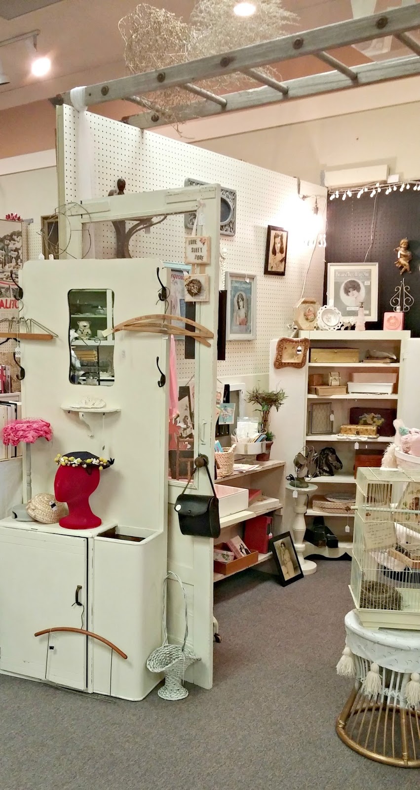 Antique Mall Booth Refresh - Little Vintage Cottage