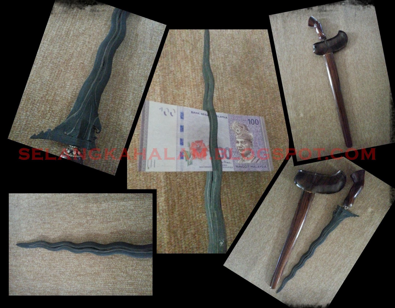 SELANGKAH KE ALAM MISTIK: KERIS BESI HITAM TERBELAH