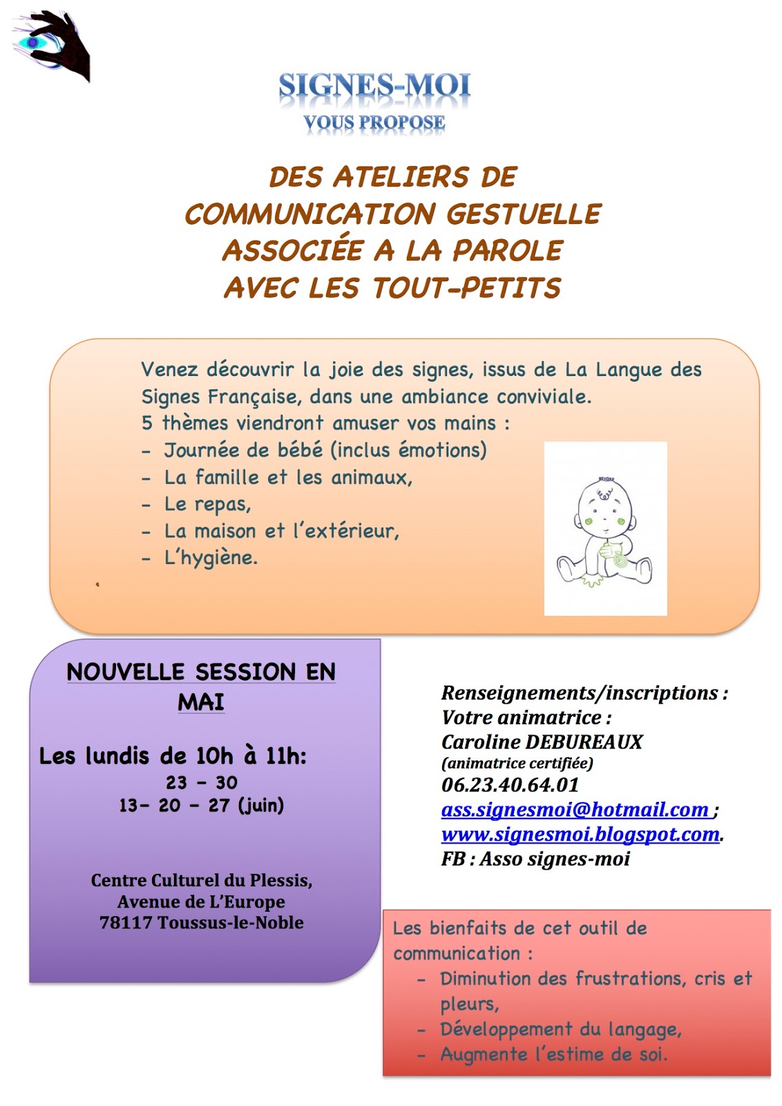 ASSOCIATION SIGNES-MOI: ATELIERS BEBE SIGNEURS "COMMUNICATION GESTUELLE ...