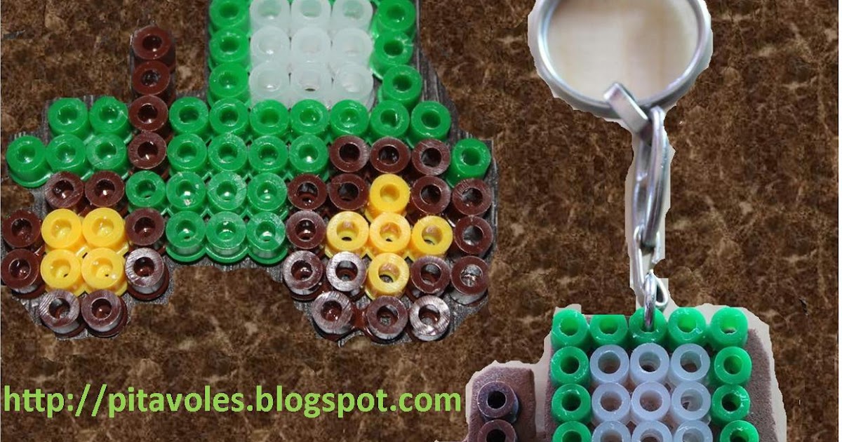 pitavoles: clauer pel tractor de hama bead