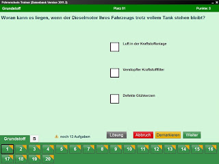 Kleine Pope: CNH alemã - a prova teórica