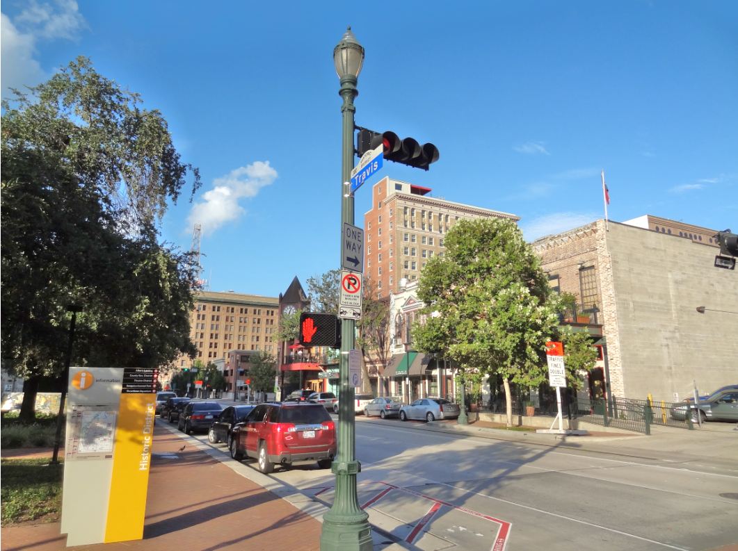 Houston Streetwise: Travis Street in Downtown Houston
