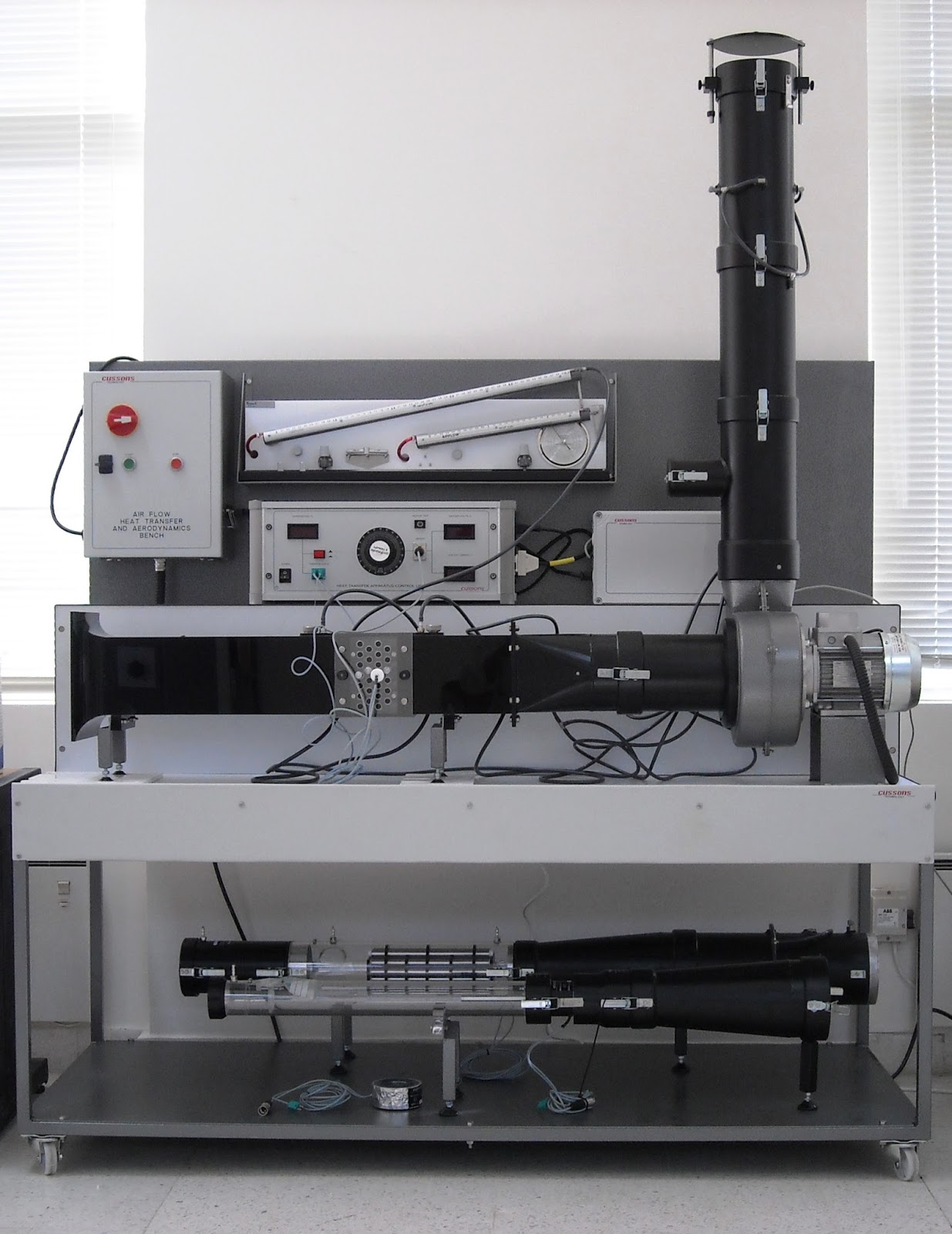 Cussons Technology ltd: P3210 Heat Transfer Bench with cross Flow Heat ...