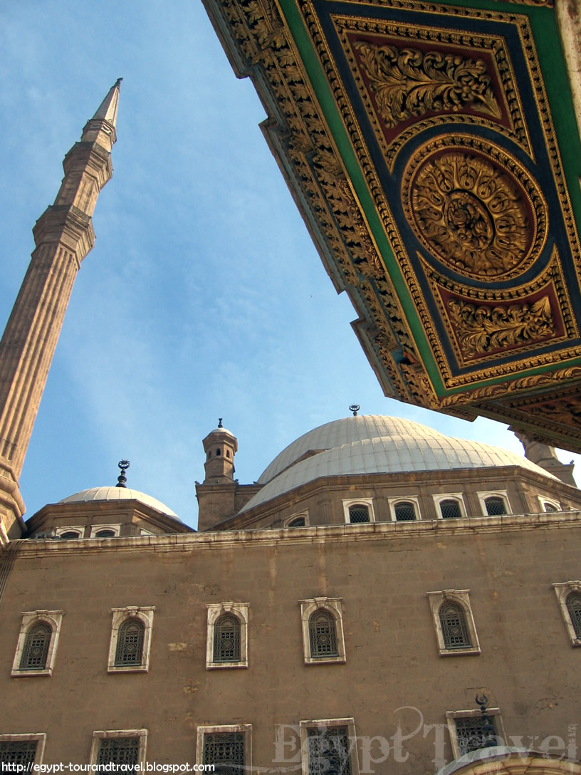 Egypt Travel: The Mosque of Muhammad Ali or the Albaster Mosque in Cairo