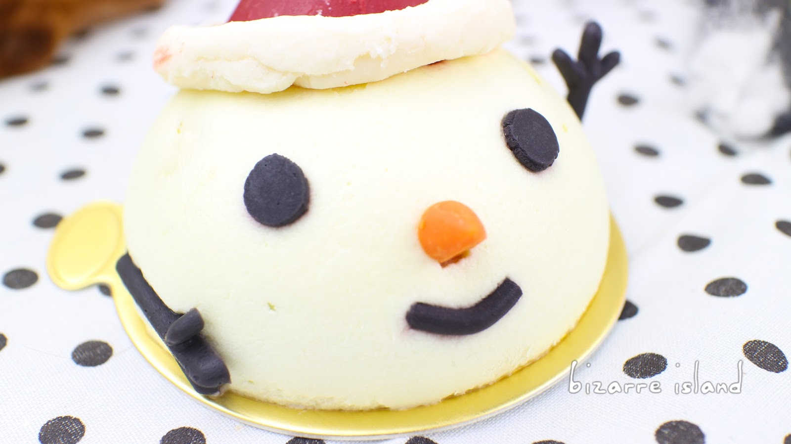 ~ bizarre island ~: Snowman London Fog Mild Cheesecake