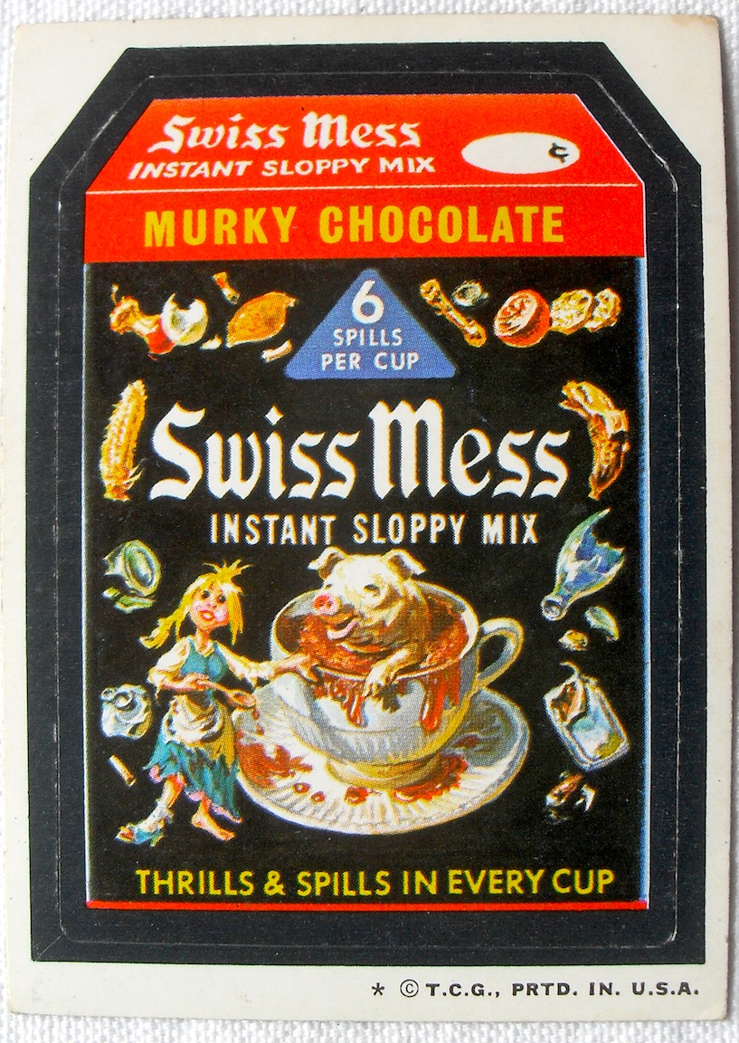 ART SKOOL DAMAGE : Christian Montone: 1973 Wacky Packages Stickers (5th ...