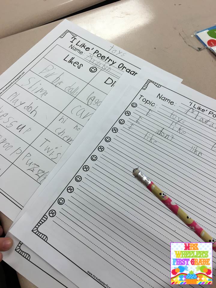 Poetry Galore!!!! | Mrs. Wheeler's First Grade Tidbits | Bloglovin’