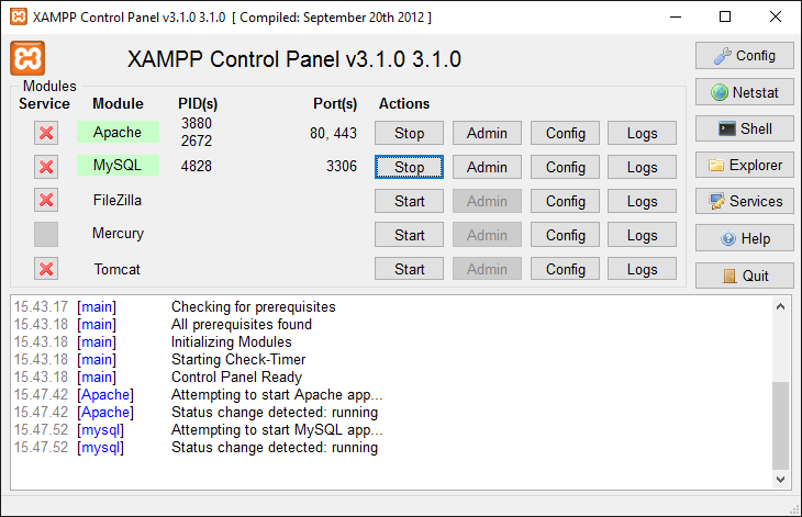 Cara Meng-Aktifkan Xampp MYSQL di CMD (Command Prompt) - MaudySites
